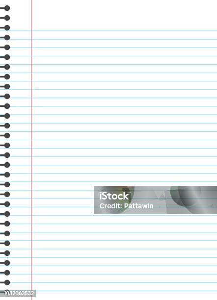 Templat Kertas Berjajar Kosong Satu Halaman Buku Notebook Exercise ... Templat Kertas Berjajar Kosong Satu Halaman Buku Notebook Exercise ...