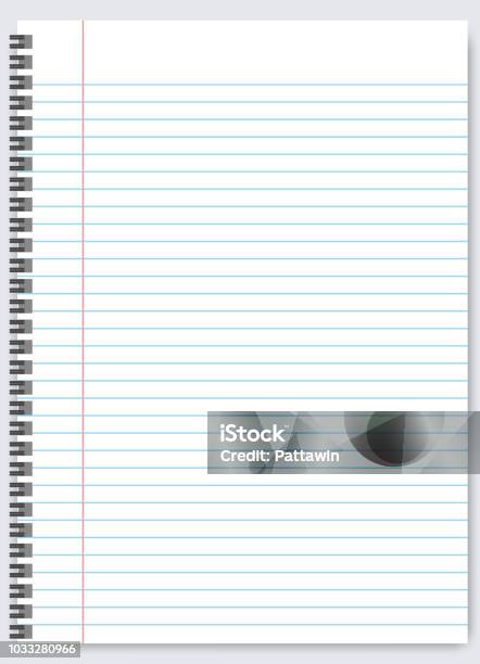 Templat Kertas Berjajar Kosong Satu Halaman Buku Notebook Exercise ... Templat Kertas Berjajar Kosong Satu Halaman Buku Notebook Exercise ...