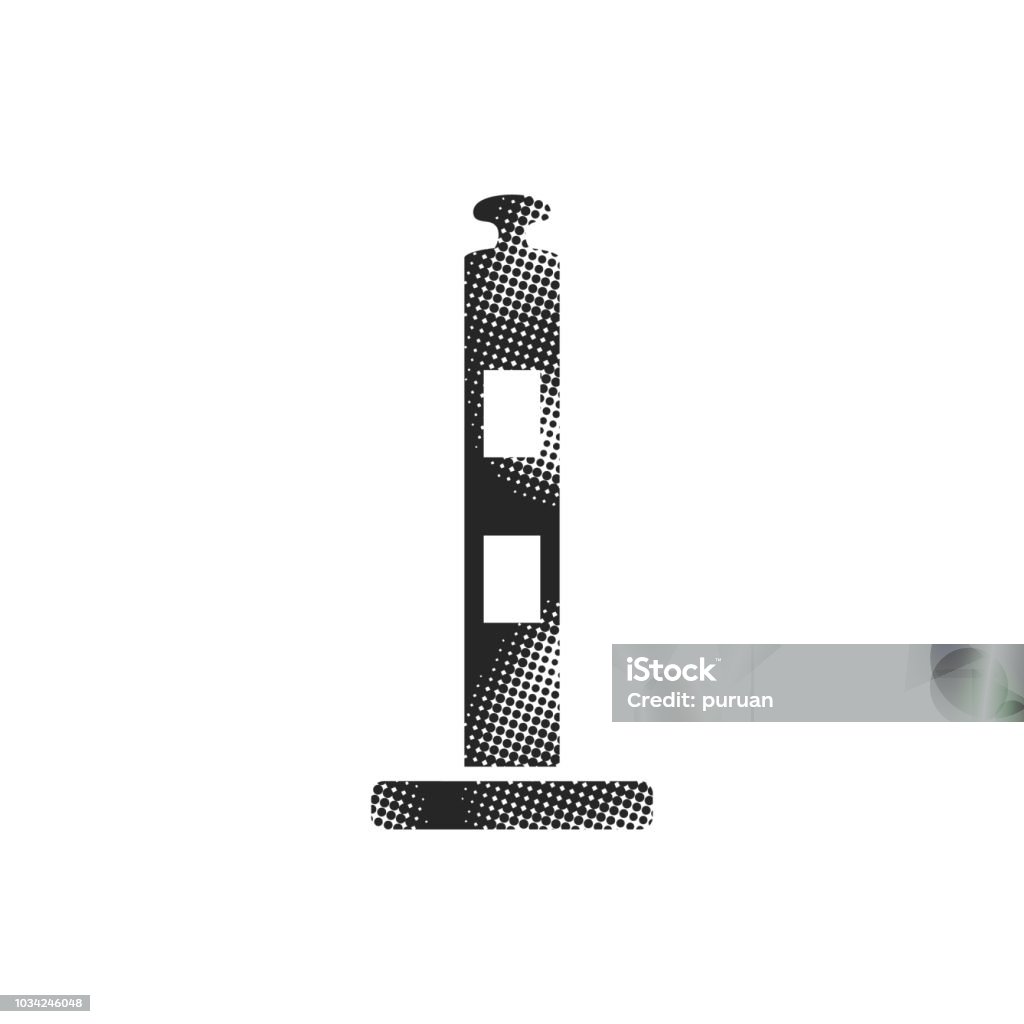 Halftone Icon Traffic Cone Stock Illustration - Download Image Now ... Halftone Icon Traffic Cone Stock Illustration - Download Image Now ...