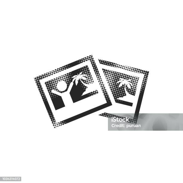 Halftone Icon Picture File Format Stock Illustration - Download Image ... Halftone Icon Picture File Format Stock Illustration - Download Image ...