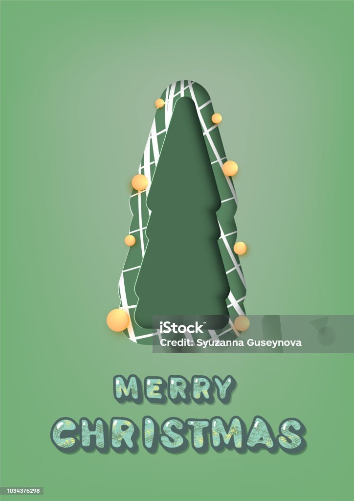 Merry Christmas Brush Handwritten Lettering Vector Illustration Stock