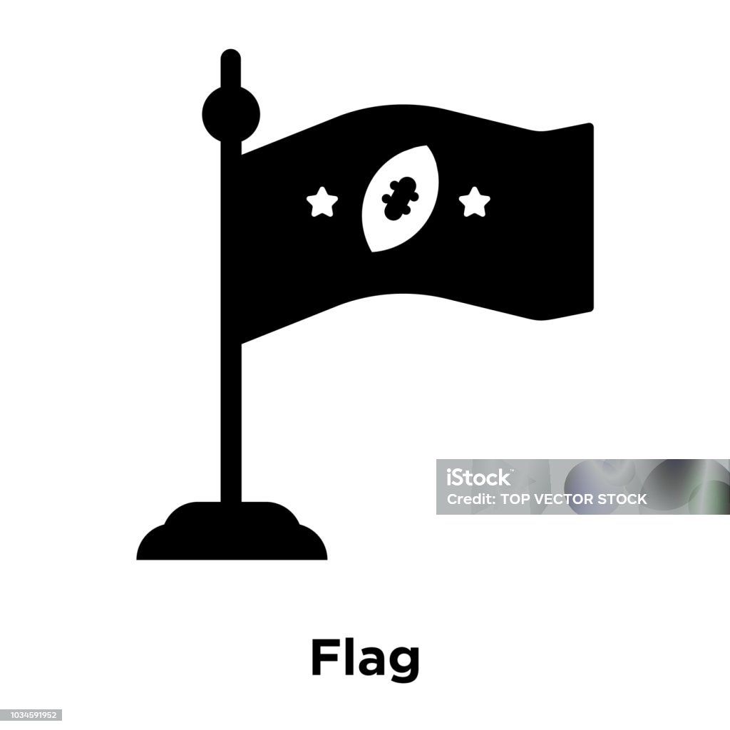 Flaggikonen Vektor Isolerade På Vit Bakgrund Begreppet Flagga Logga Med ... Flaggikonen Vektor Isolerade På Vit Bakgrund Begreppet Flagga Logga Med ...