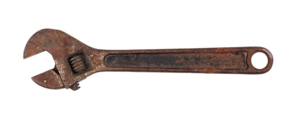 Free Stock Photo of Rusted Metal Object With Wrench | Download Free ...