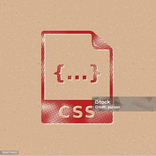 Halftone Icon Css File Format Stock Illustration - Download Image Now ... Halftone Icon Css File Format Stock Illustration - Download Image Now ...