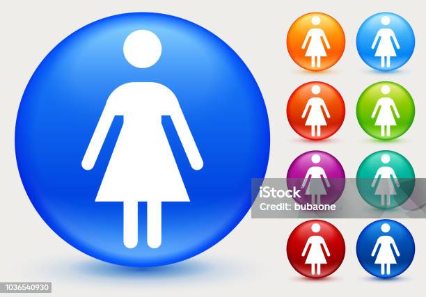 Woman Stick Figure Icon Stock Illustration Download Image Now Adult