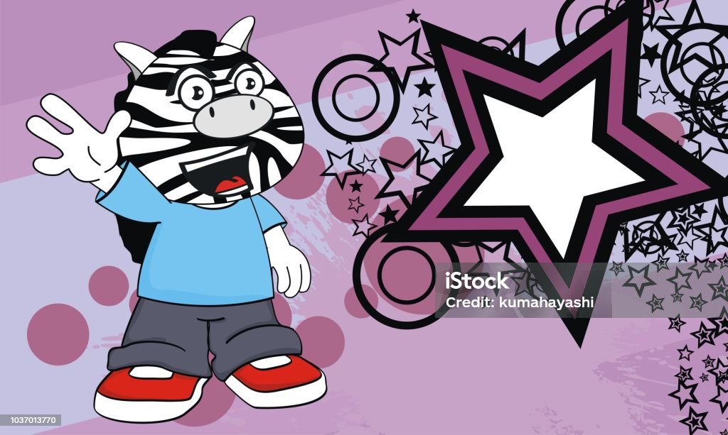 Latar Belakang Ekspresi Kartun Anak Zebra Kecil Yang Bahagia Ilustrasi ... Latar Belakang Ekspresi Kartun Anak Zebra Kecil Yang Bahagia Ilustrasi ...