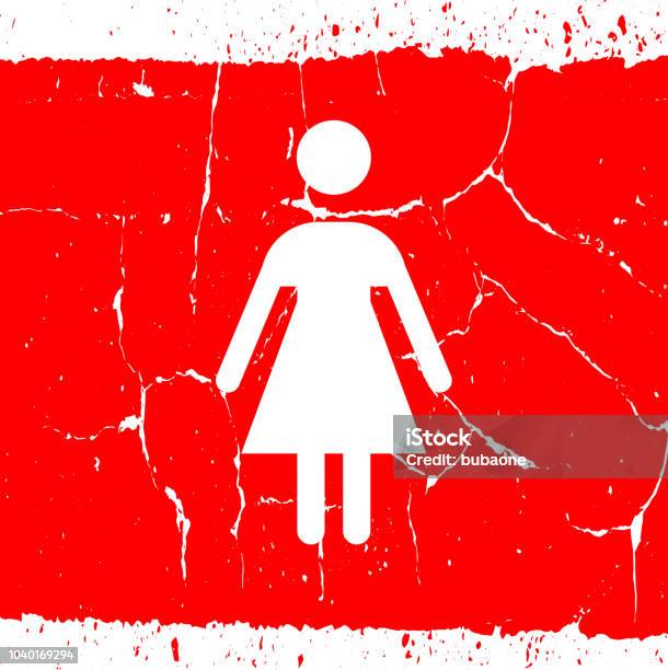 Woman Stick Figure Icon Stock Illustration Download Image Now Adult