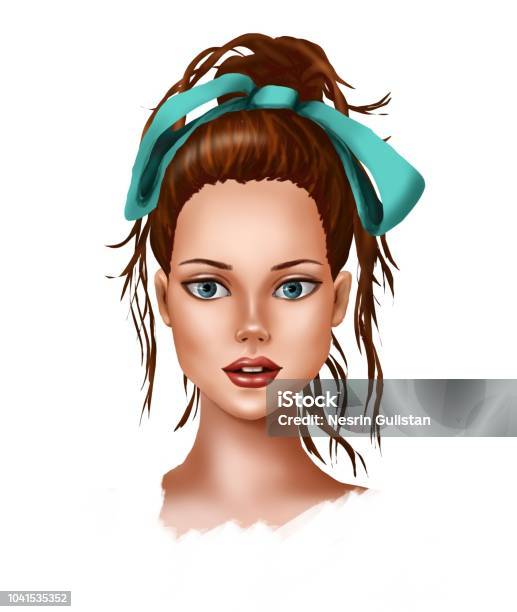 Girl Stock Illustration Download Image Now Beautiful People Beauty