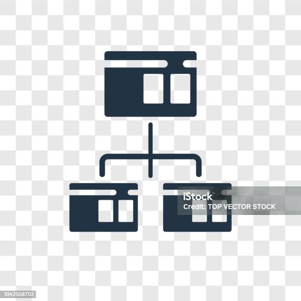 Ikon Vektor Browser Terisolasi Pada Latar Belakang Transparan Desain