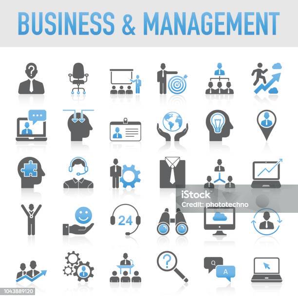 Modern Universal Business Management Line Icon Set Stock Illustration ... Modern Universal Business Management Line Icon Set Stock Illustration ...