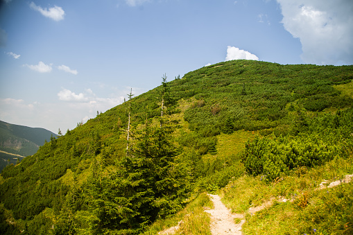 Jalur Pendakian Yang Indah Di Pegunungan Lanskap Gunung Di Tatry ... Jalur Pendakian Yang Indah Di Pegunungan Lanskap Gunung Di Tatry ...