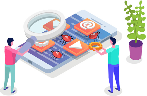Pengembangan Aplikasi Seluler Pengujian Dan Proses Prototyping Vektor