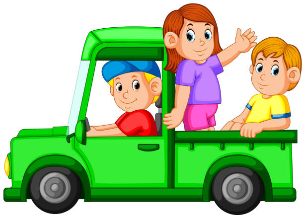 Driving Fast Clipart
