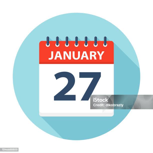 January 27 Calendar Icon Stock Illustration - Download Image Now - 2018 ... January 27 Calendar Icon Stock Illustration - Download Image Now - 2018 ...