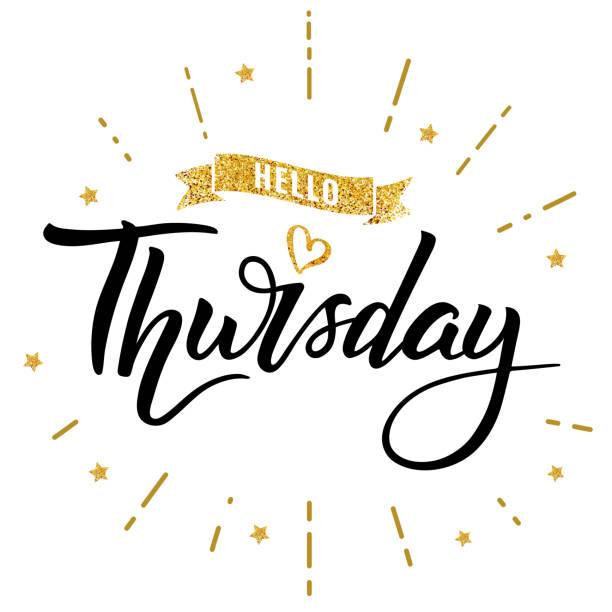 Happy Thursday Clipart
