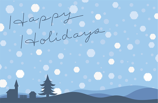 Desain Kartu Ucapan Happy Holidays Pada Latar Belakang Kimono Snowflake ... Desain Kartu Ucapan Happy Holidays Pada Latar Belakang Kimono Snowflake ...