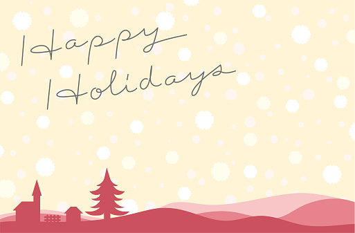 Desain Kartu Ucapan Happy Holidays Pada Latar Belakang Kimono Snowflake ... Desain Kartu Ucapan Happy Holidays Pada Latar Belakang Kimono Snowflake ...