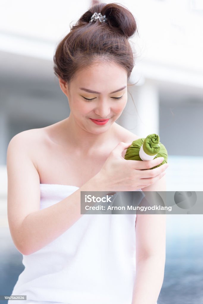 Portrait Of Beautiful Asian People Having Hand Massage In Spa Salon Beauty Healthy Spa And