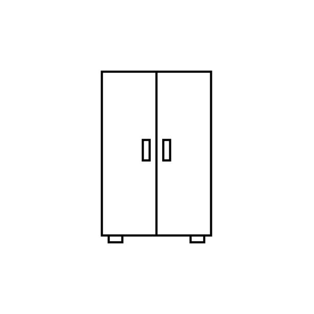 160 Porte Placard Ouverte Cuisine Stock Illustrations Graphiques