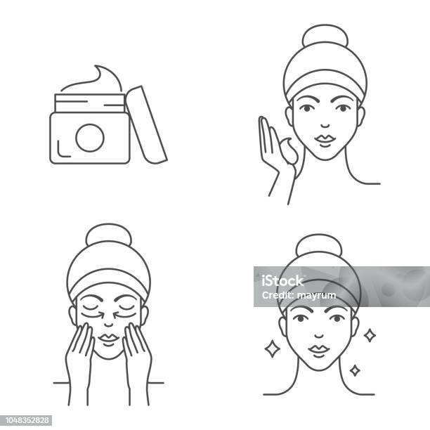 Perawatan Kulit Menerapkan Ikon Krim Ilustrasi Stok - Unduh Gambar ... Perawatan Kulit Menerapkan Ikon Krim Ilustrasi Stok - Unduh Gambar ...