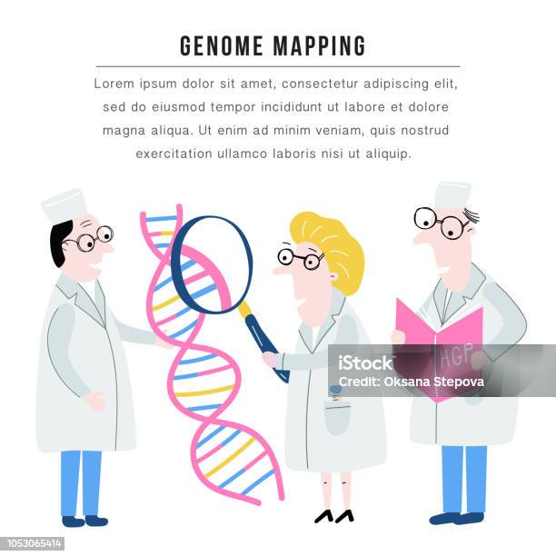 Ilmuwan Mengeksplorasi Struktur Dna Konsep Pengurutan Genom Yang