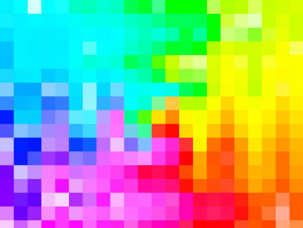 Free Stock Photo of Random Colorful Pixel Background | Download Free ...