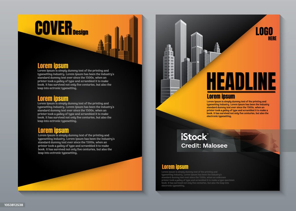 Desain Sampul Skema Warna Kuning Oranye Dengan Template Bisnis Latar ... Desain Sampul Skema Warna Kuning Oranye Dengan Template Bisnis Latar ...