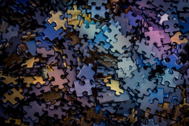 Free Stock Photo of A Pile of Different Colored Puzzle Pieces ...