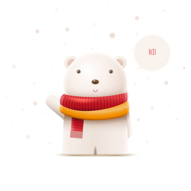 710 Cute Polar Bear Cub Stock Illustrations Royalty Free Vector Graphics And Clip Art Istock