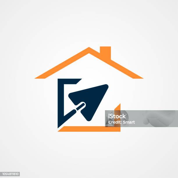 Toolkit Toolbox Trowel Kunci Pas Dan Ikon Obeng Pada Latar Belakang