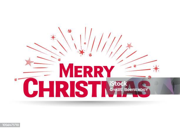 Merry Natal Vektor Teks Kaligrafi Huruf Desain Kartu Template Tipografi
