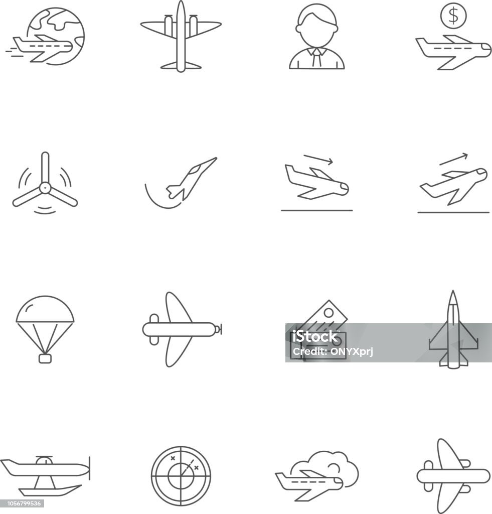 Flugzeug Linie Symbole Flugzeug Reisen Symbole Der Avia Firma Vektor ... Flugzeug Linie Symbole Flugzeug Reisen Symbole Der Avia Firma Vektor ...