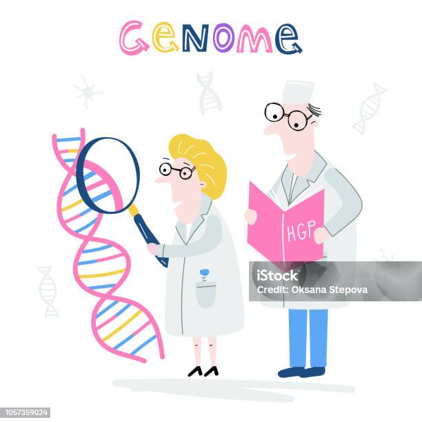 Ilmuwan Mengeksplorasi Struktur Dna Konsep Pengurutan Genom Yang