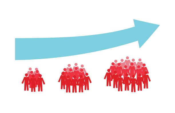 Free Stock Photo of Population Increase Indicates Group Up And Success ...