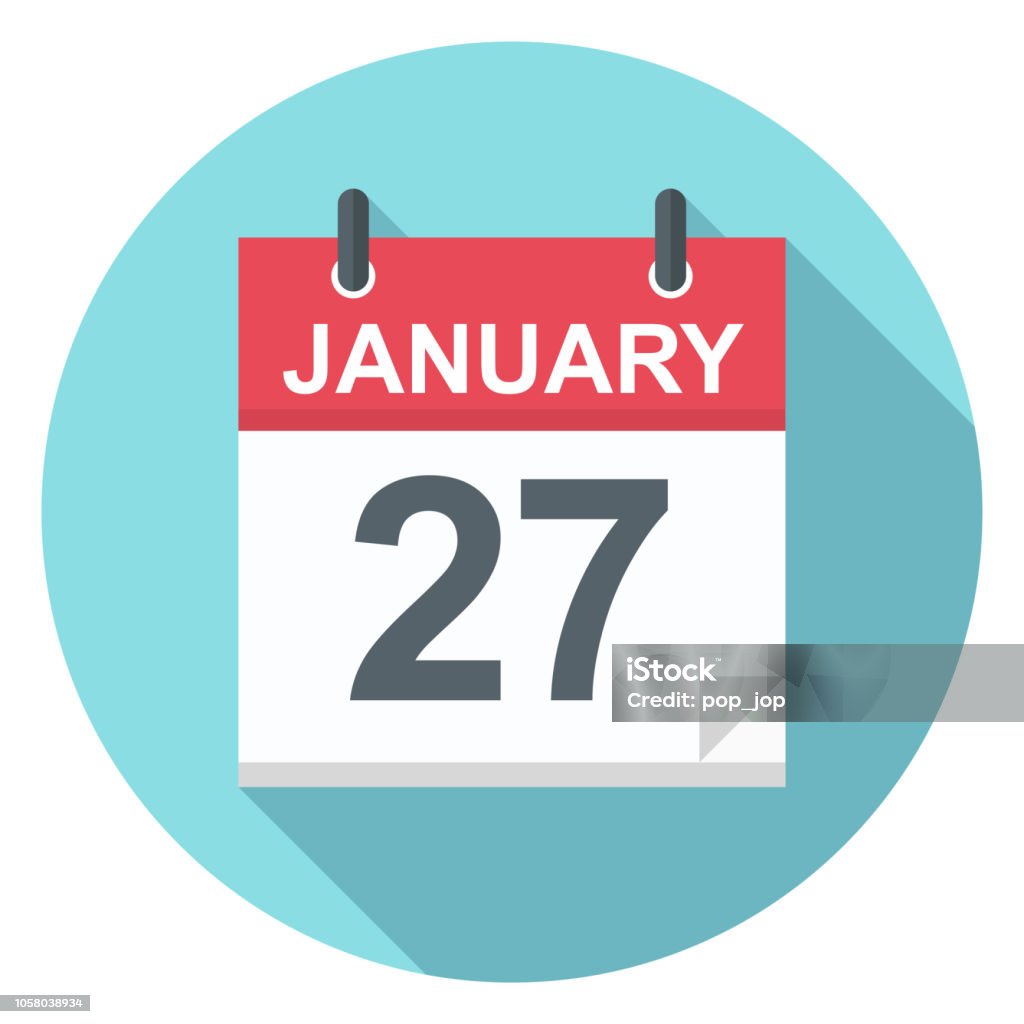 January 27 Calendar Icon Stock Illustration - Download Image Now - 2018 ... January 27 Calendar Icon Stock Illustration - Download Image Now - 2018 ...