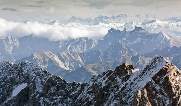 View over the German Alps | Free Stock Image - Barnimages
