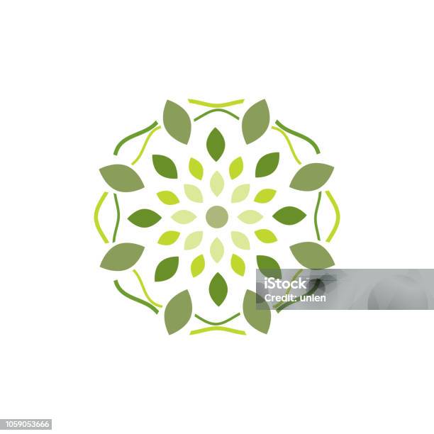 Lambang Vektor Bunga Dengan Daun Hijau Ilustrasi Stok - Unduh Gambar ... Lambang Vektor Bunga Dengan Daun Hijau Ilustrasi Stok - Unduh Gambar ...