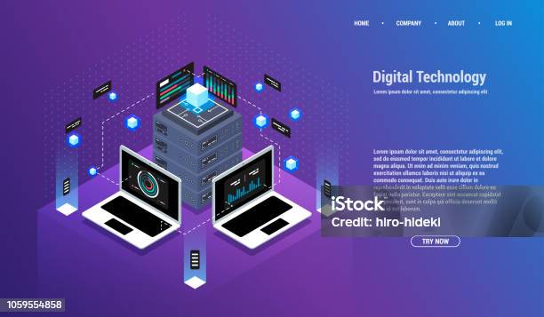 Analisis Dan Investasi Konsep Visualisasi Data Ilustrasi Vektor