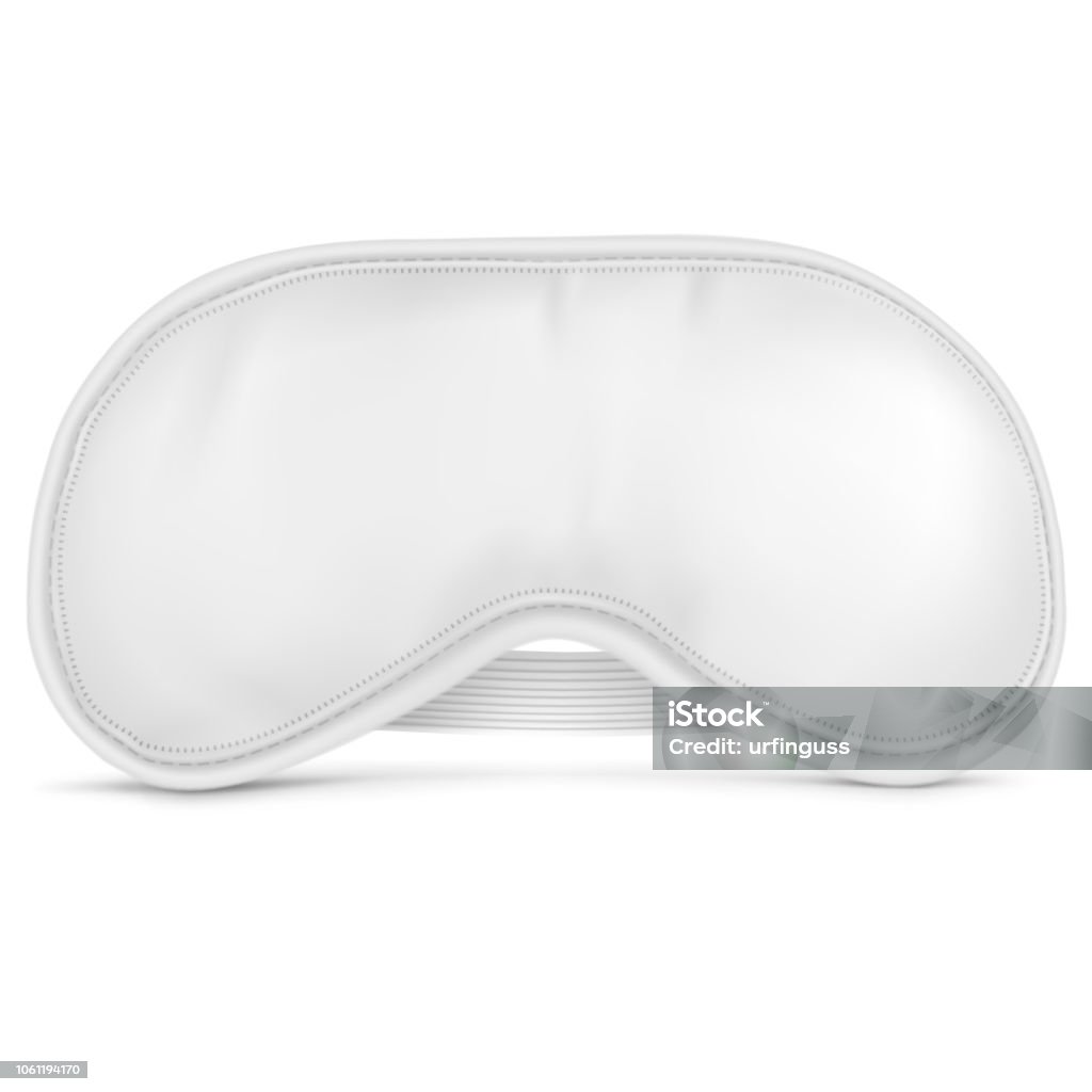 Unn Vector Mock Up White Blindfold Stock Illustration - Download Image ... Unn Vector Mock Up White Blindfold Stock Illustration - Download Image ...