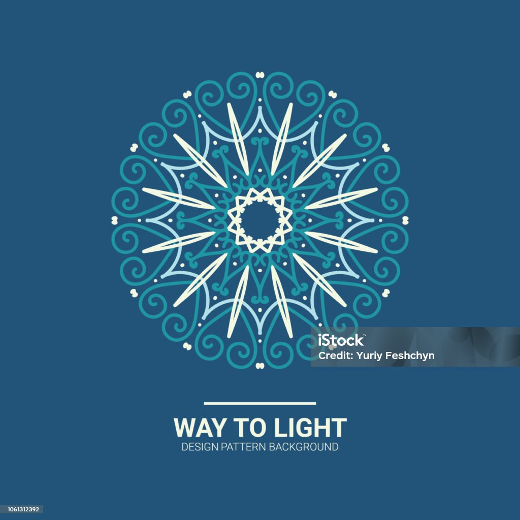 Illustration Rich Background Abstract Background Rounded Line Geometric Shapes Stock