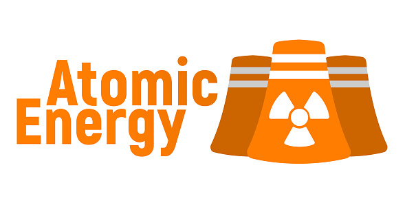 Atom Enerjisi Logo Ve Kutsal Kişilerin Resmi Beyaz Arka Plan Üzerinde ... Atom Enerjisi Logo Ve Kutsal Kişilerin Resmi Beyaz Arka Plan Üzerinde ...