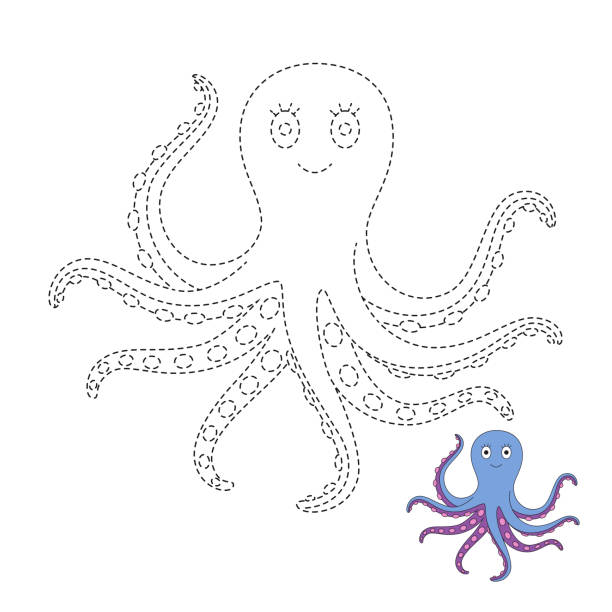 90+ Octopus Coloring Page Pictures Stock Illustrations, Royalty-Free ... 90+ Octopus Coloring Page Pictures Stock Illustrations, Royalty-Free ...
