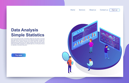 Tim Orang Berinteraksi Dengan Grafik Dan Bagan Yang Menganalisis