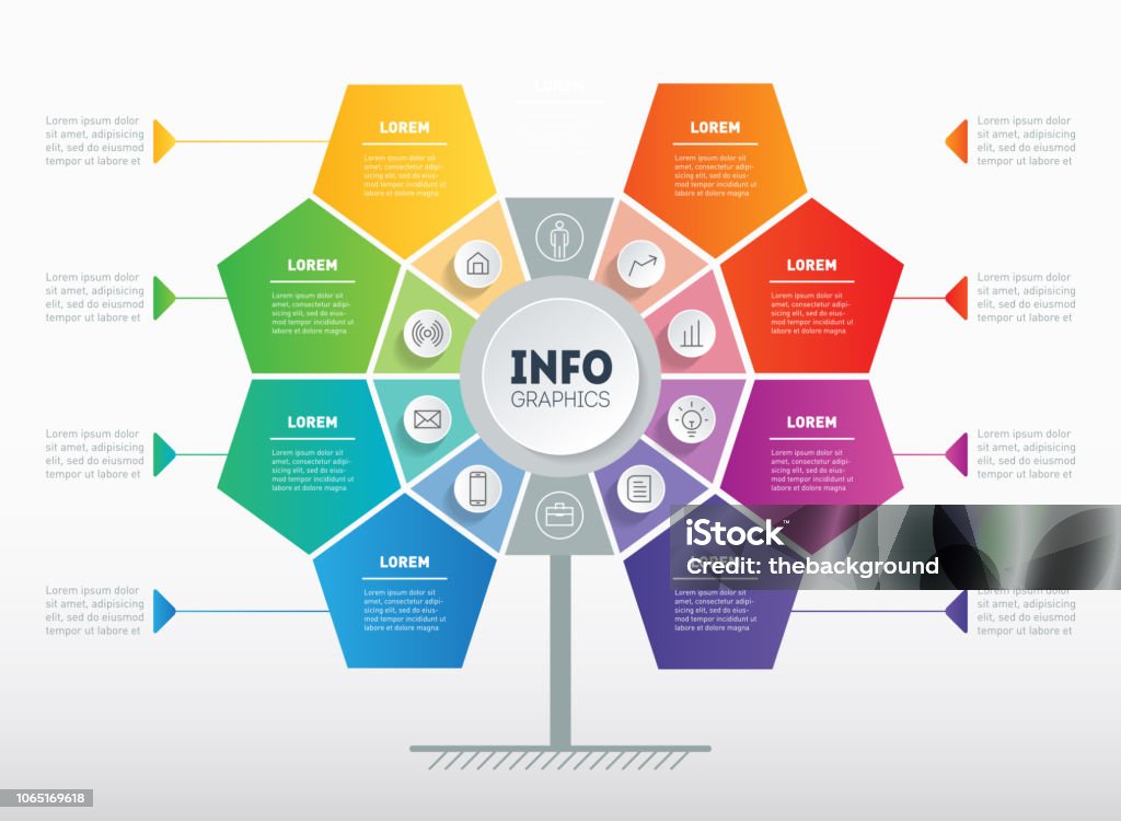 Structure Dinteraction Concept Dentreprise Présentation Ou Infographie