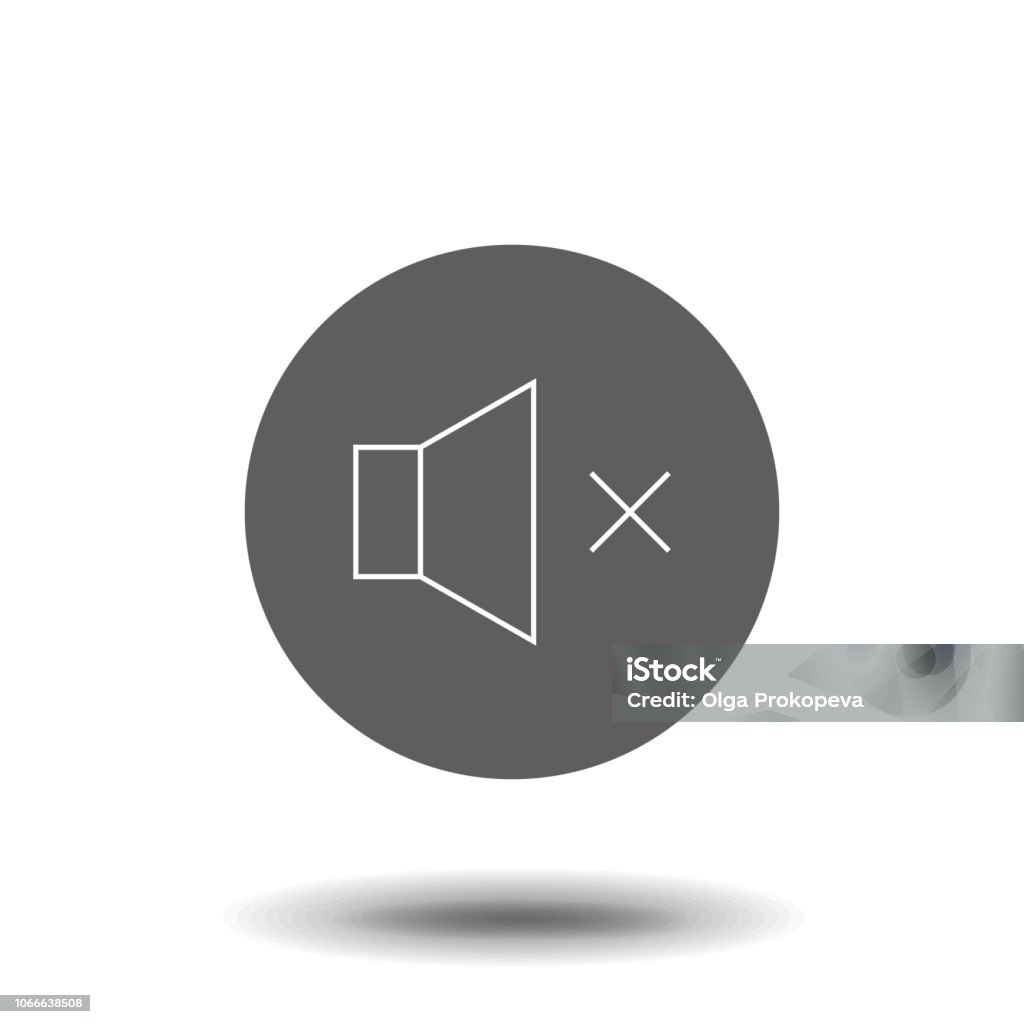 Kein Ton Vektor Icon Trendige Moderne Flach Linear Vektor Icon Auf ... Kein Ton Vektor Icon Trendige Moderne Flach Linear Vektor Icon Auf ...