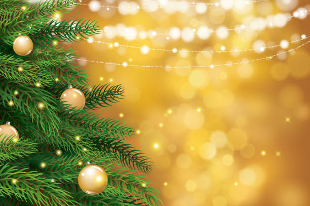 366000 Pohon Natal Hiasan Natal Ilustrasi Grafik Vektor And Clip Art