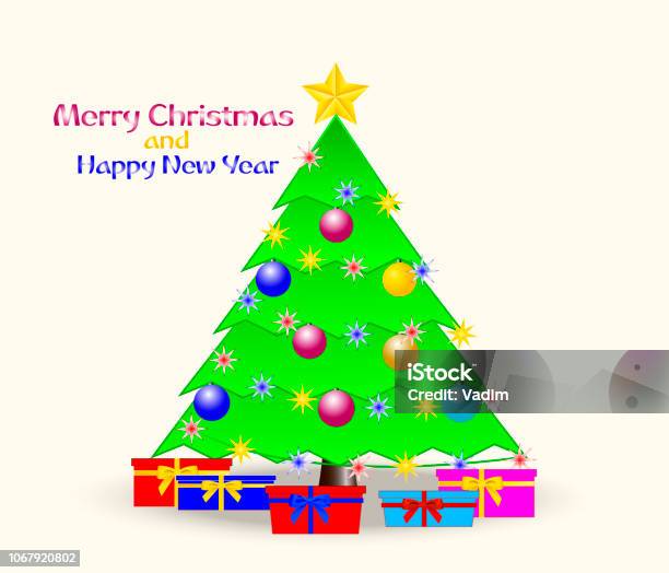 Dihiasi Pohon Natal Dengan Bintang Emas Dekorasi Natal Karangan Bunga