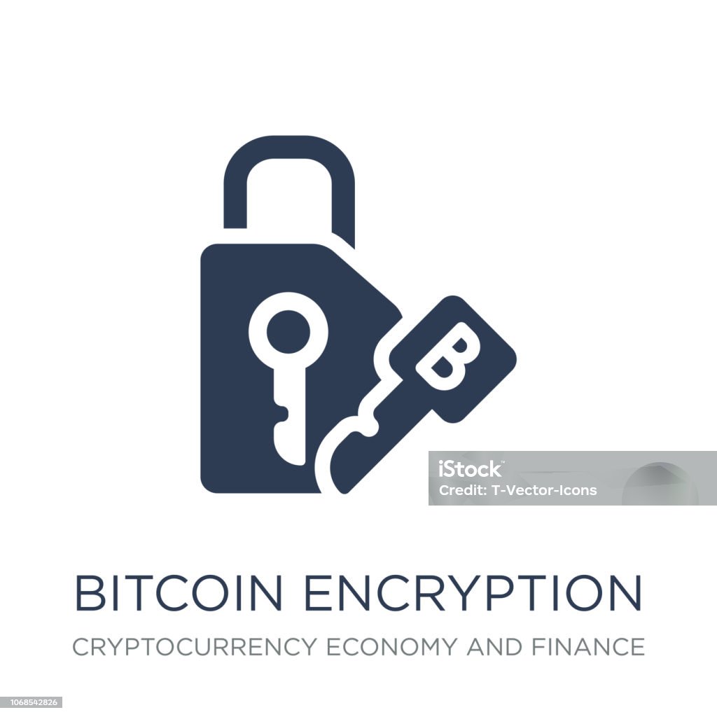Bitcoin Encryption Icon Trendy Flat Vector Bitcoin Encryption Icon On ... Bitcoin Encryption Icon Trendy Flat Vector Bitcoin Encryption Icon On ...