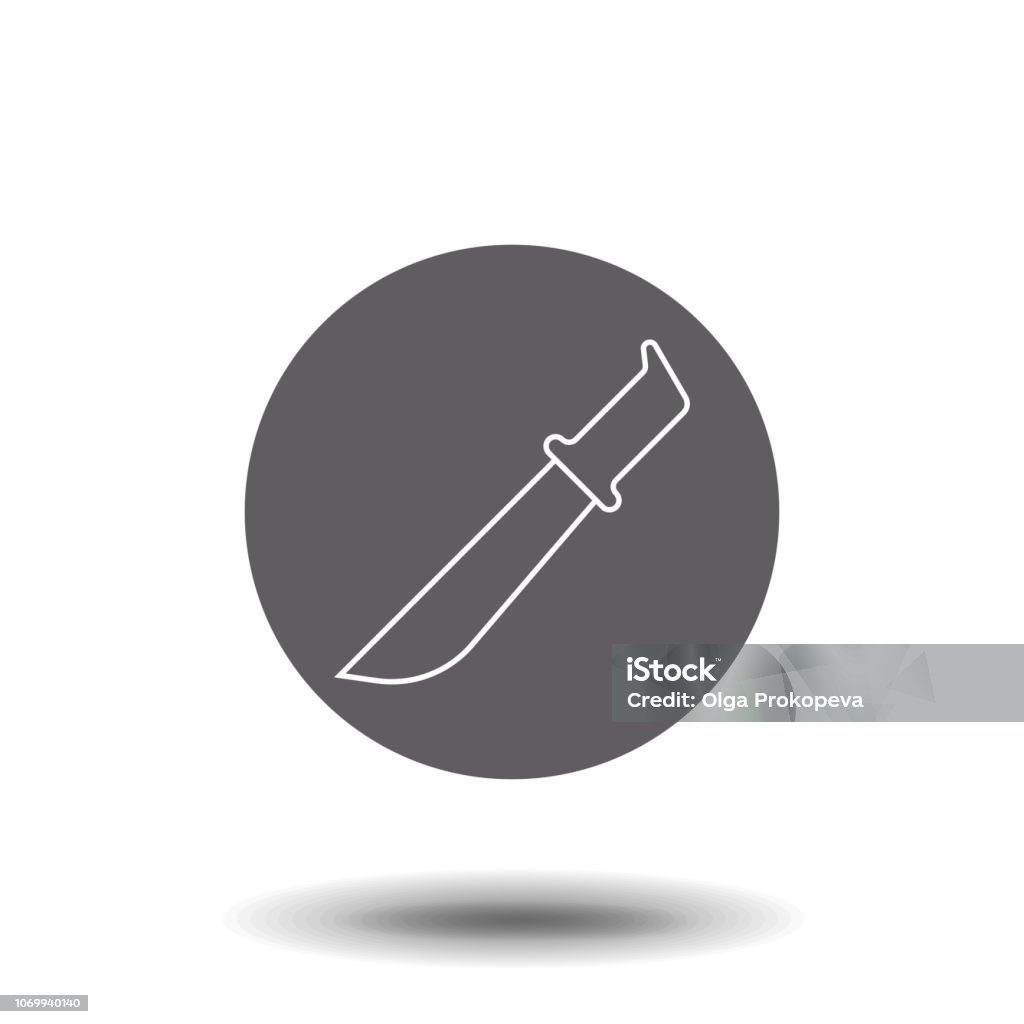 Messersymbol Trendige Moderne Flach Linear Vektor Messer Symbol Auf ... Messersymbol Trendige Moderne Flach Linear Vektor Messer Symbol Auf ...