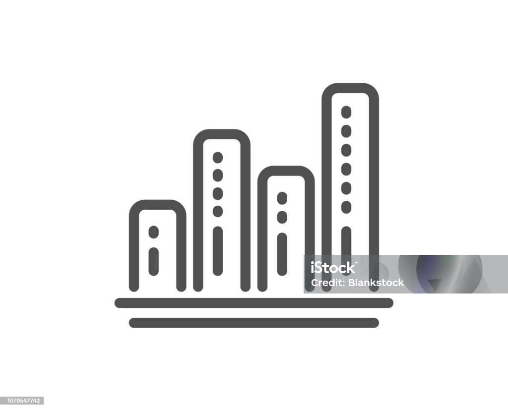 Graph Line Icon Column Chart Sign Vector Stock Illustration - Download ... Graph Line Icon Column Chart Sign Vector Stock Illustration - Download ...